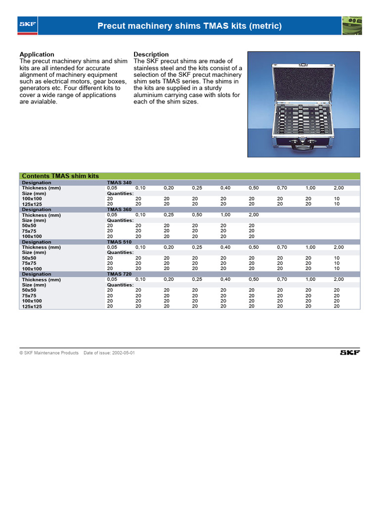 shims | PDF | Manufactured Goods