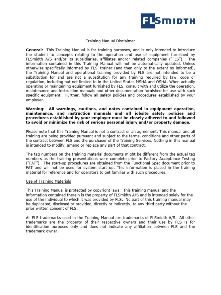 FLS Entrenamiento 02 | PDF | Safety | Private Law