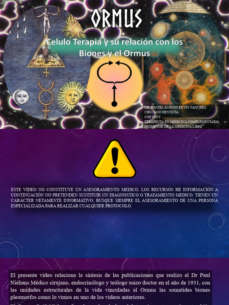 Celulo Terapia y Su Relación Con Los Biones y El Ormus | PDF | Biología Celular) | Organismos