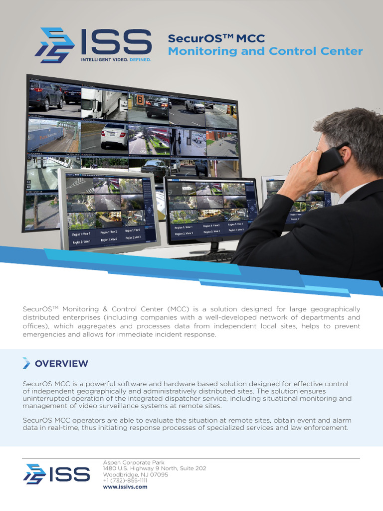 SecurOS MCC: Intelligent Video Monitoring | PDF | Server (Computing) | Video
