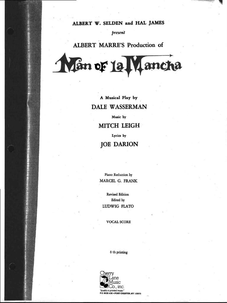 Man of La Mancha | PDF