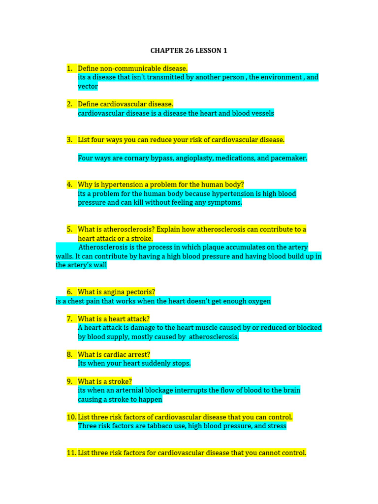Chapter 26 Lesson 1 Revised-1 | PDF