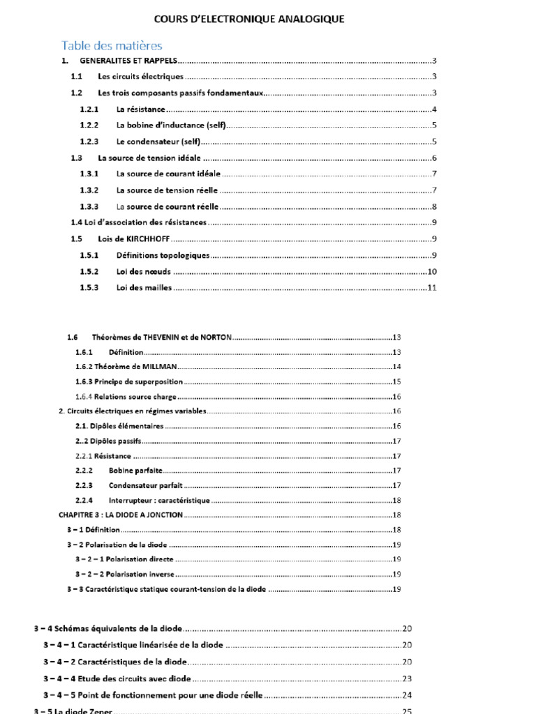 Généralités Et Rappels | PDF