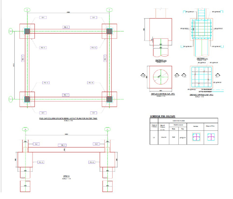 WaterTank Column Details | PDF