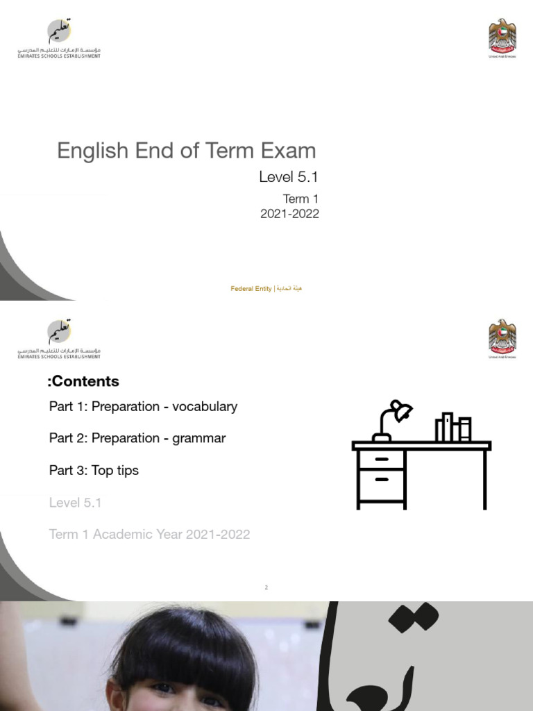 Students Revision Grade 8 End of Term Revision Term 1 2021 22 1 | PDF ...