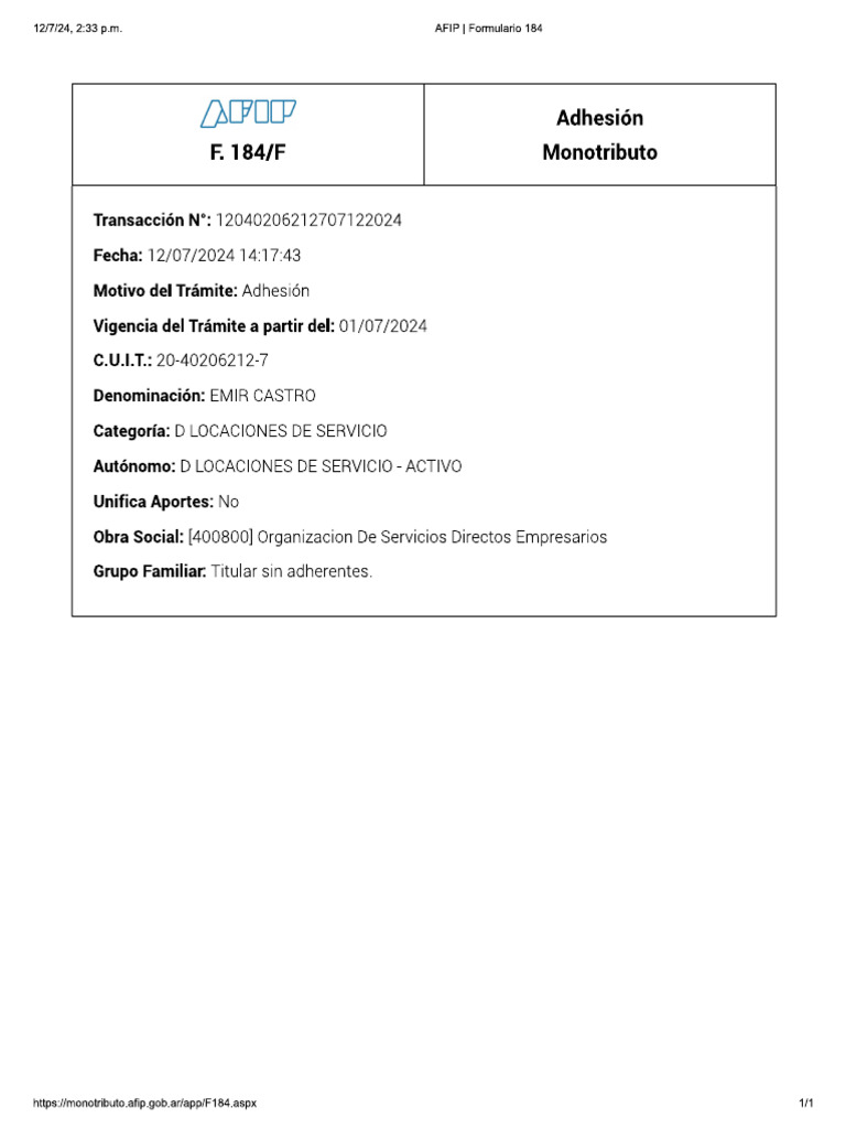 F184 Emir Castro 2024 | PDF