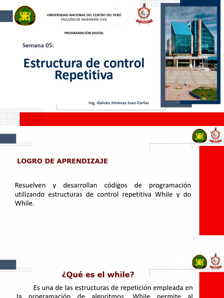 Estructura de control While Python | PDF | Flujo de control ...