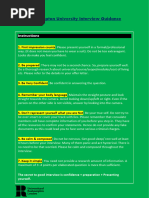 Document (4) Interview (1) Wolverhampton | PDF | University