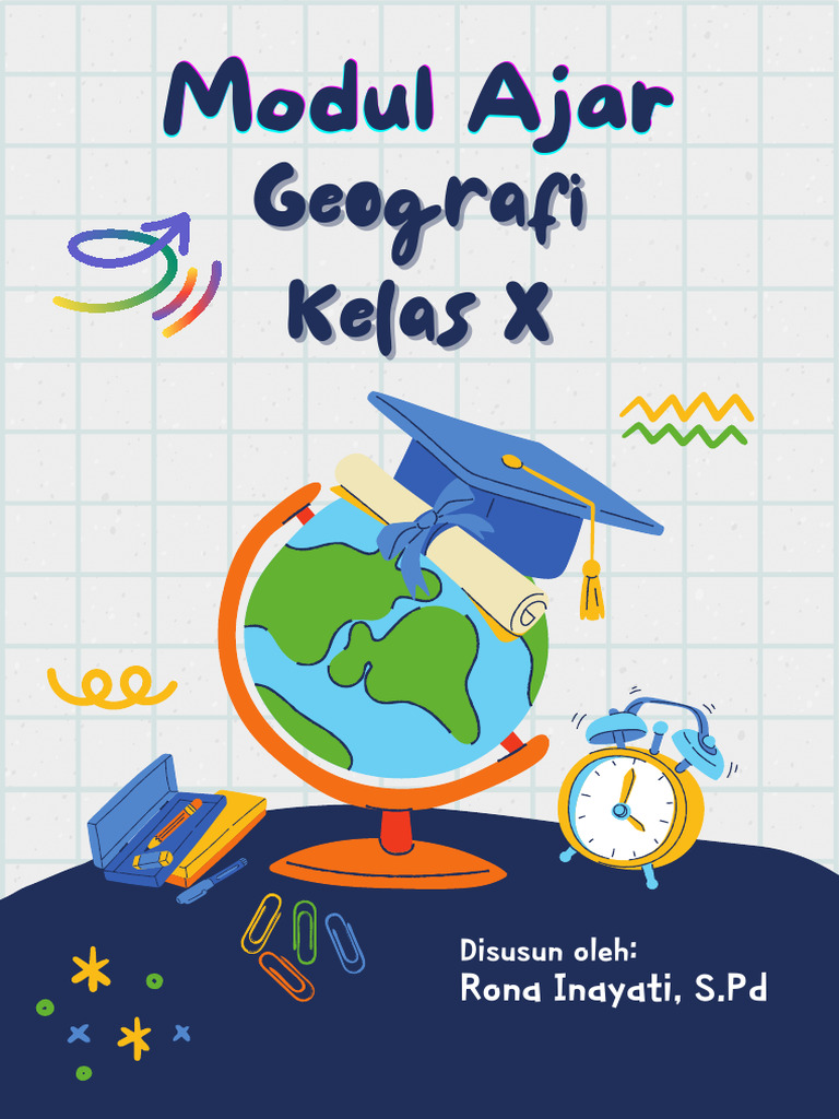Cover Modul Ajar Geografi X | PDF