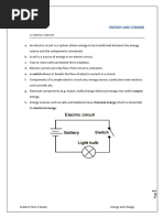 Grade 6 NST Term 3 Electric Circuit Task | PDF