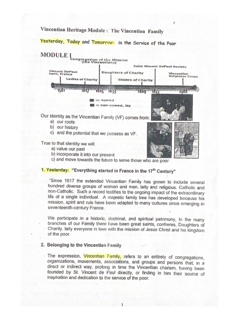 Vincentian-Heritage-Module-The-Vincentian-Family | PDF