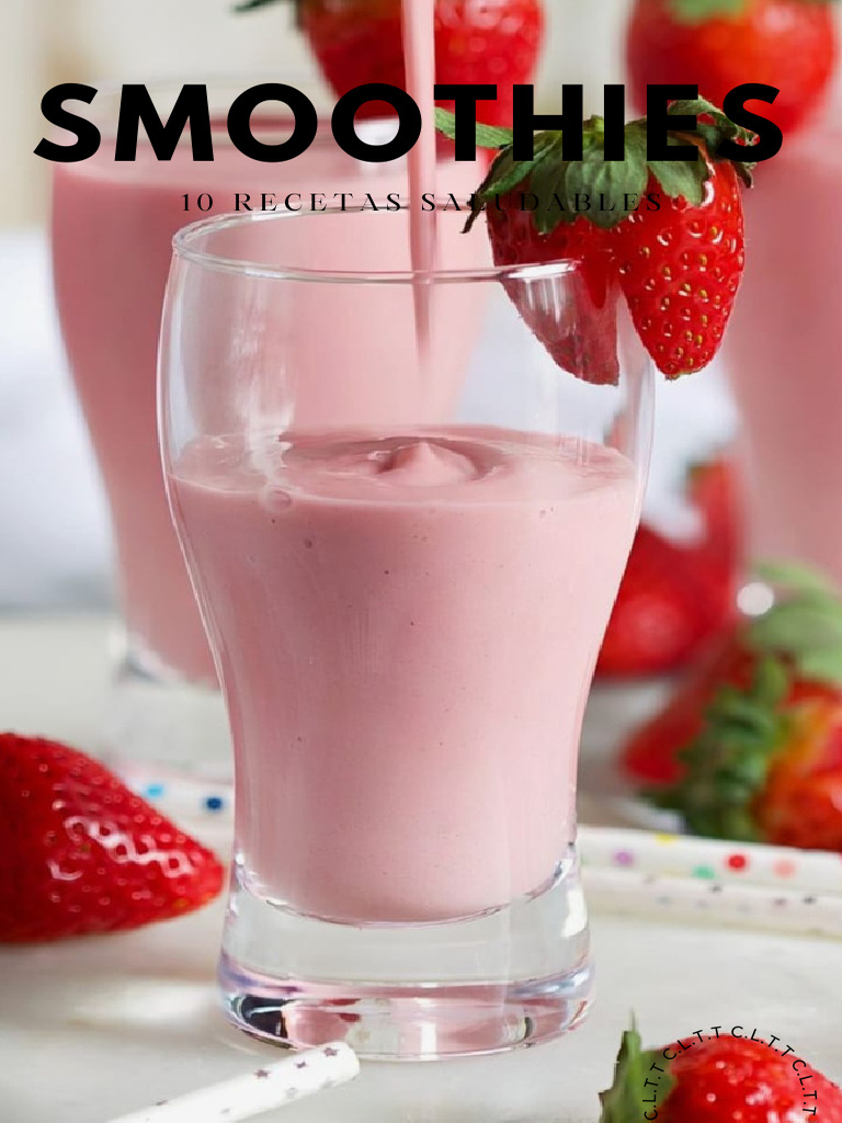 Recetas de Smoothies Saludables | PDF | Leche | Té