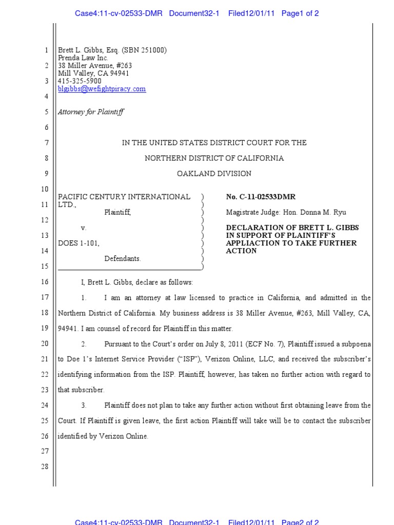 Gov Uscourts Cand 241131 32 1 | PDF