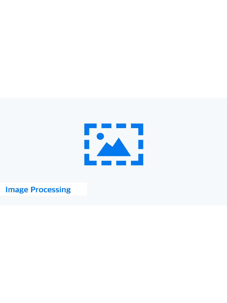 Image Processing | PDF
