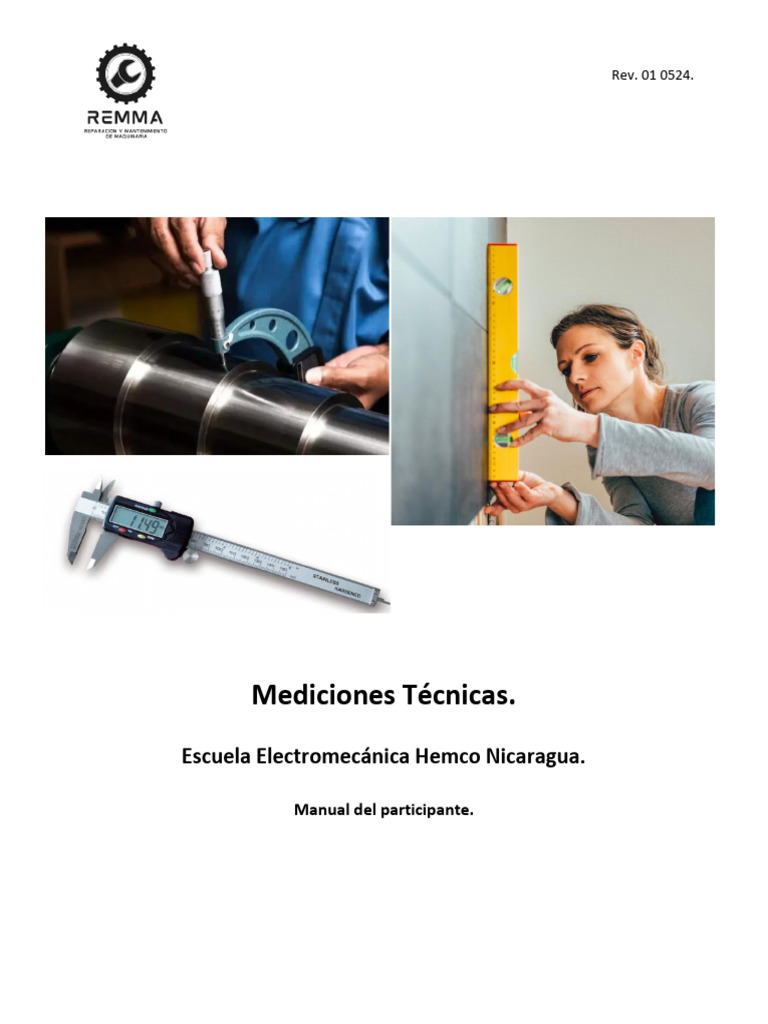 Manual Del Participante Mediciones Técnicas-1 | PDF | Tolerancia de ingeniería | Medición