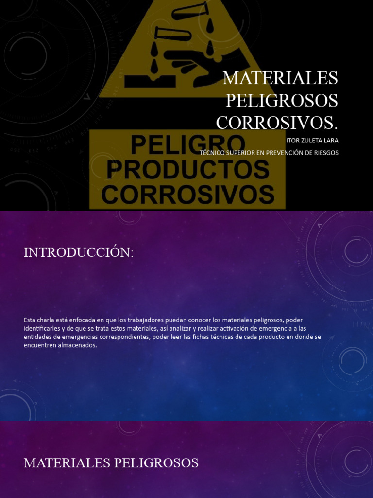 Tarea Semana 1 Powerpoint | PDF | Mercancías peligrosas | Agua