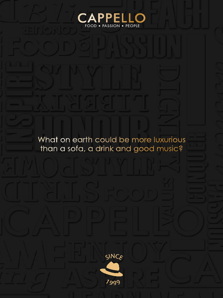 Cappello Menu Digital 1 | PDF | Brewing | Beer