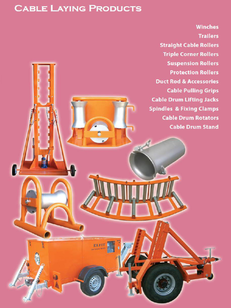Cable Laying Equipments-2015 | PDF | Axle | Manufactured Goods
