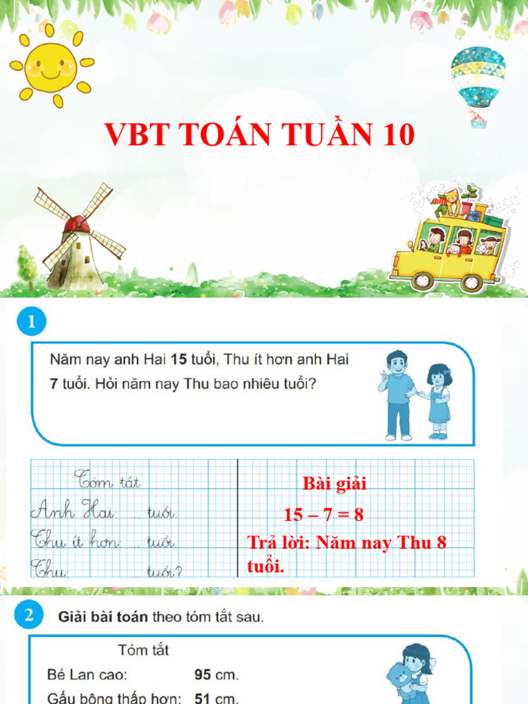 10 - VBT Toán | PDF
