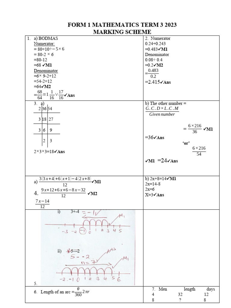 F1 MATHS MS | Download Free PDF | Elementary Mathematics | Division ...