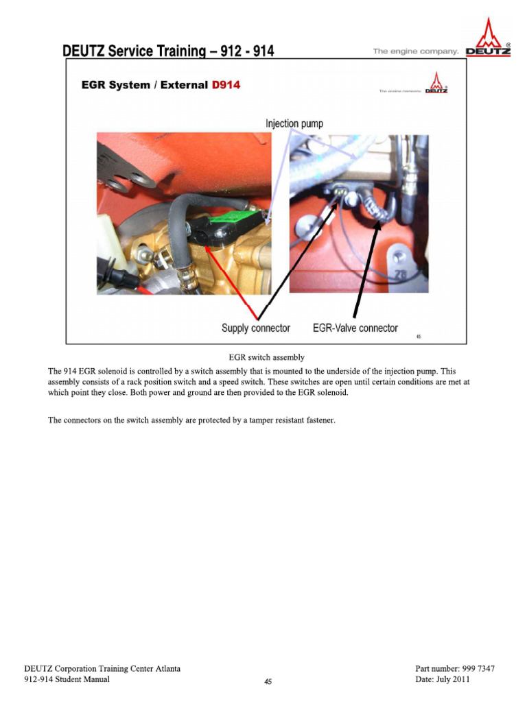 914 EGR Wiring | PDF