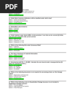 Mock Exam IF2 General Insurance Business | PDF