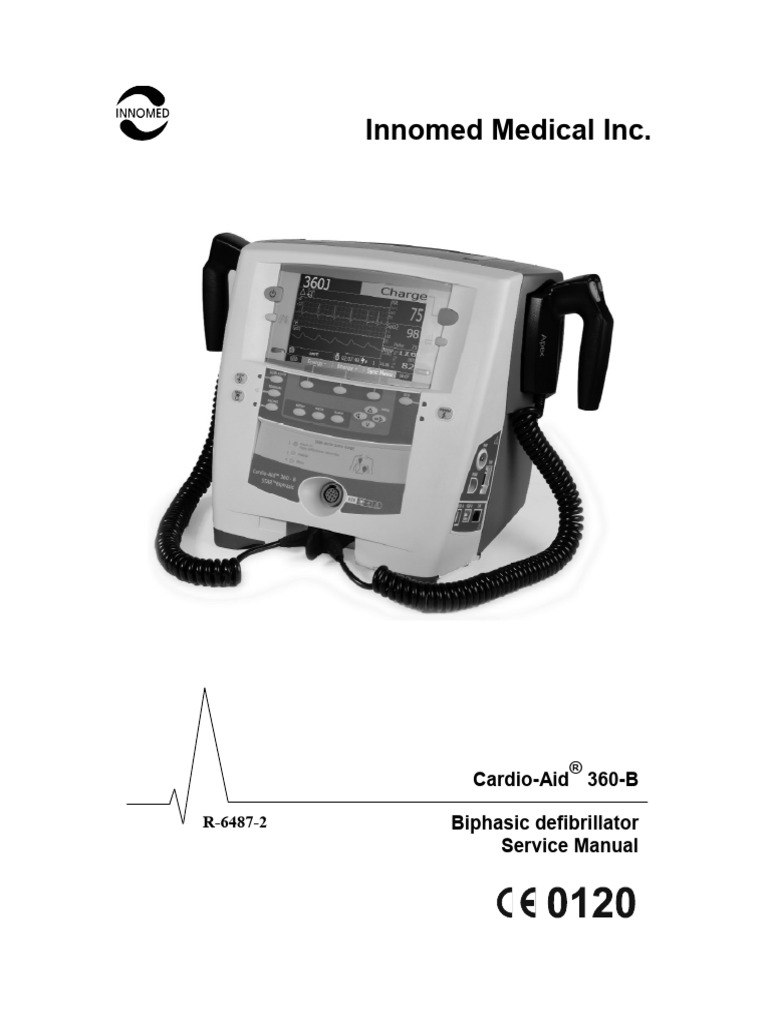 Desfibrilador Innomed Medical Cardio AID 360B | PDF | Battery Charger ...