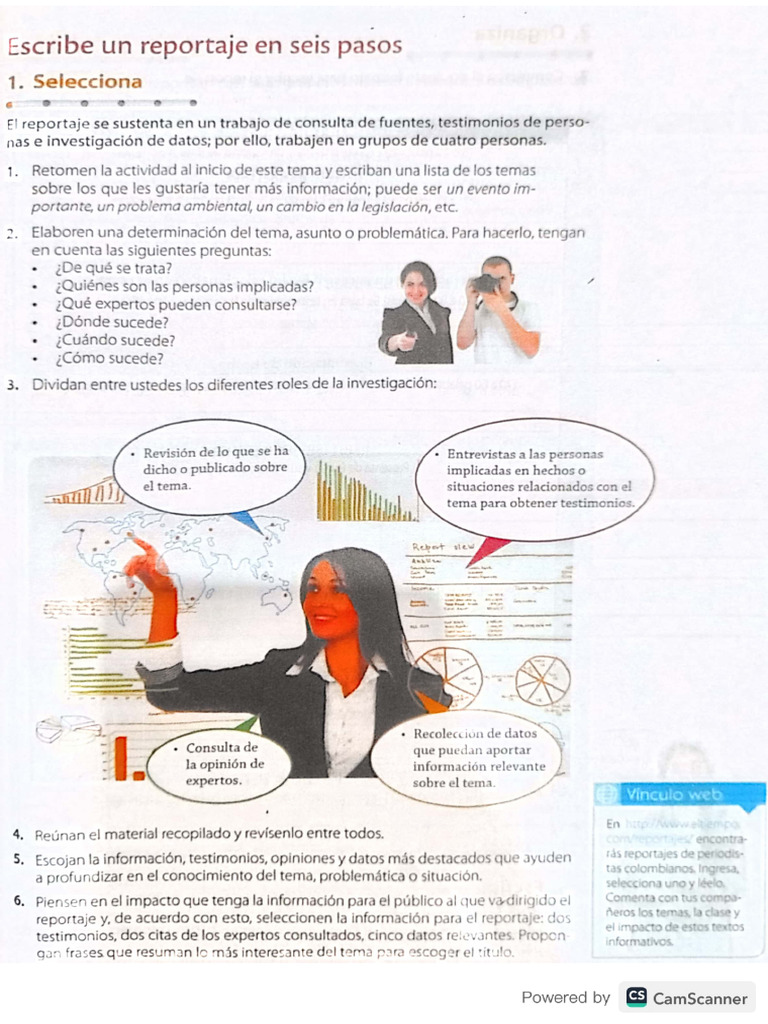 Pasos para Un Reportaje | PDF