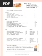 PGL Food Menu Highlights 2024 | PDF | Hamburgers | French Fries
