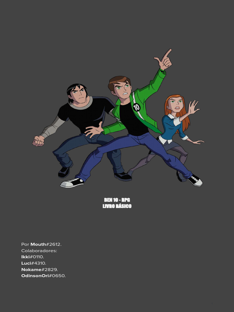 Ben 10 RPG Alpha | PDF | Raça (categorização humana) | Humano