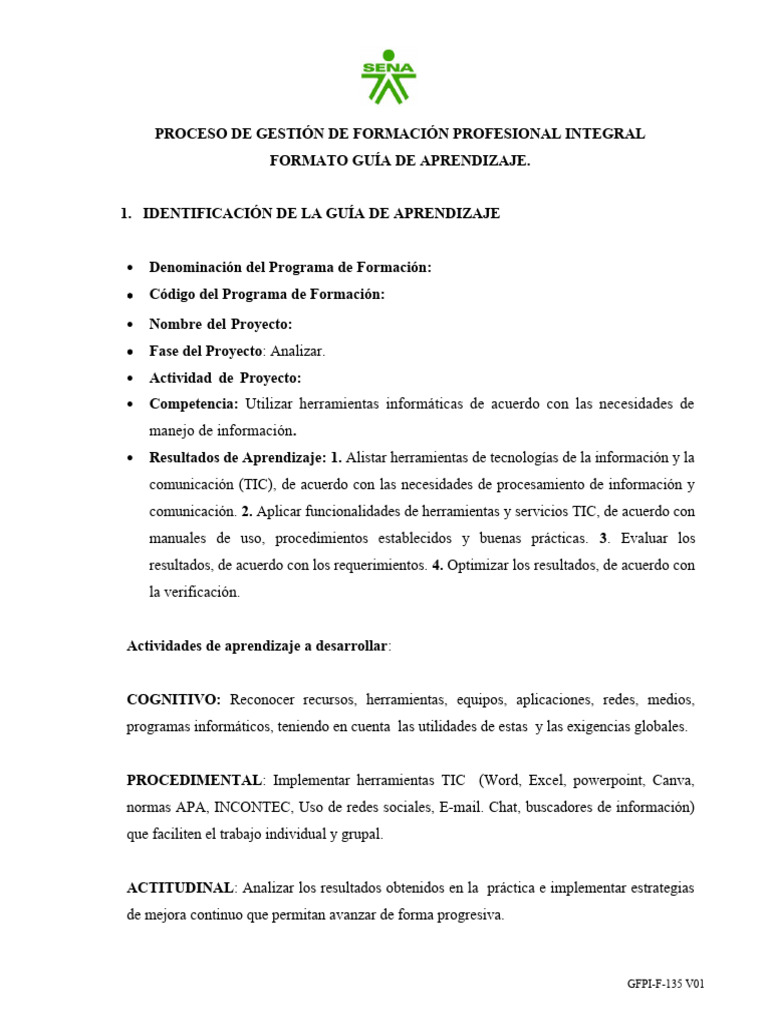 TIC Actividad 1 | PDF | Aprendizaje | Tecnología de información y comunicaciones