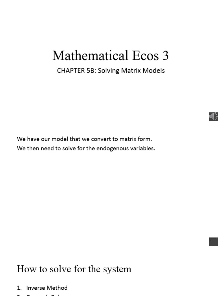 Solving Matrix Models | PDF | Matrix (Mathematics) | Abstract Algebra