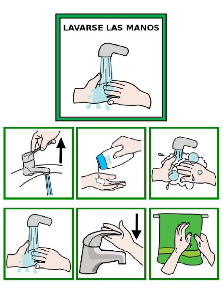 picto lavarse las manos imp | PDF
