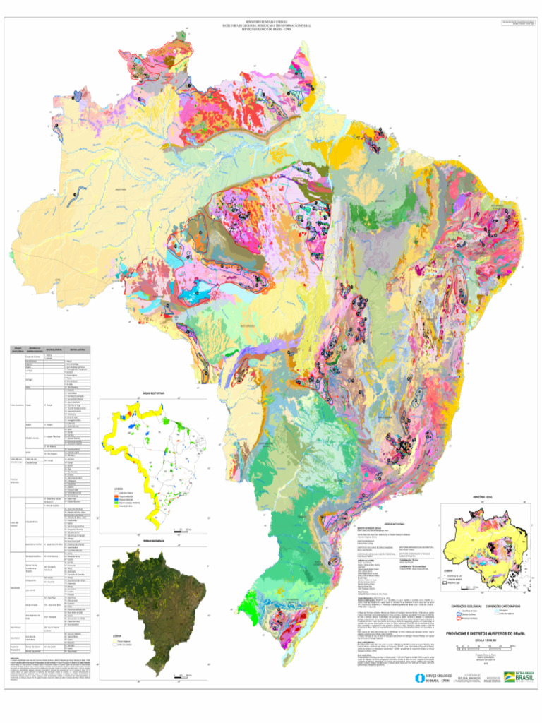 Mapa Provincias Distritos Ouro BR | PDF