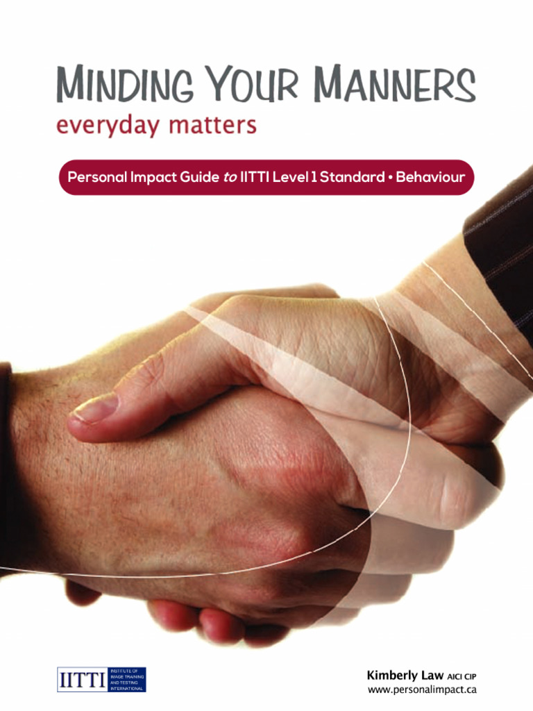 Minding Your Manners Ebook Complete 2014 | PDF | Madam | Etiquette