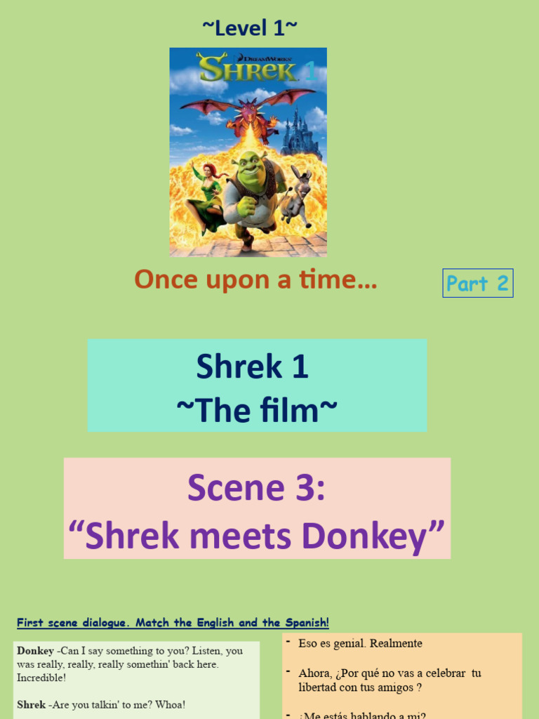 Shrek 1.Part 2 | PDF