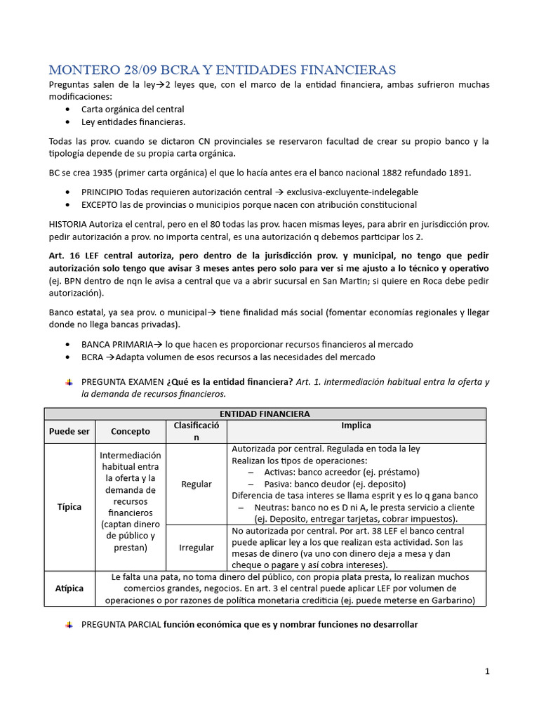 28-09 Montero | PDF | Dinero | Bancos