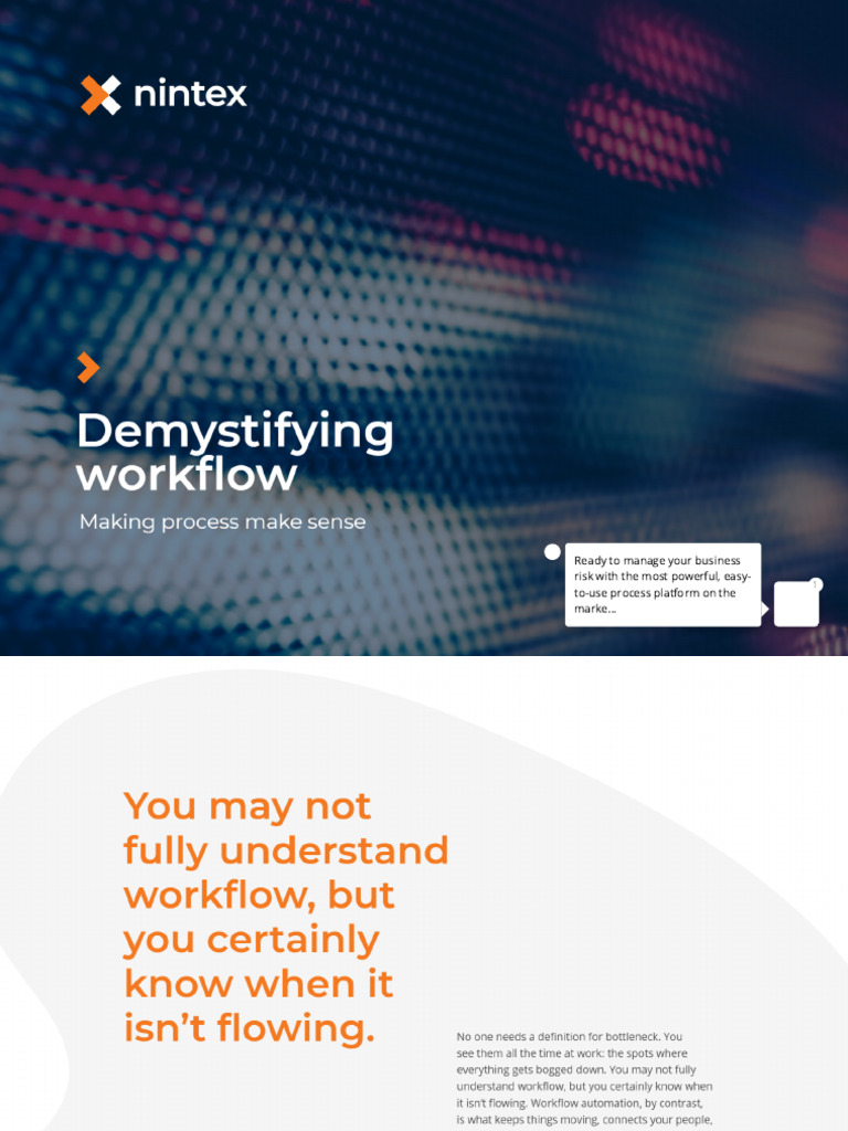 EBook - The Guide To Demystifying Workflow | PDF