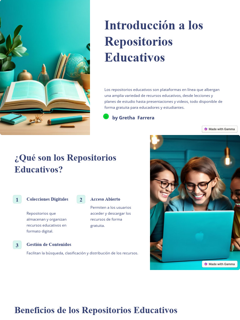 Introducción a Repositorios Educativos | PDF | Aprendizaje | Informática