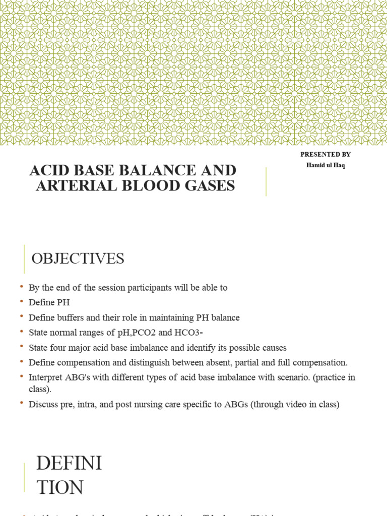 3.0 ABGs SESSION (HH) | PDF | Buffer Solution | Acid