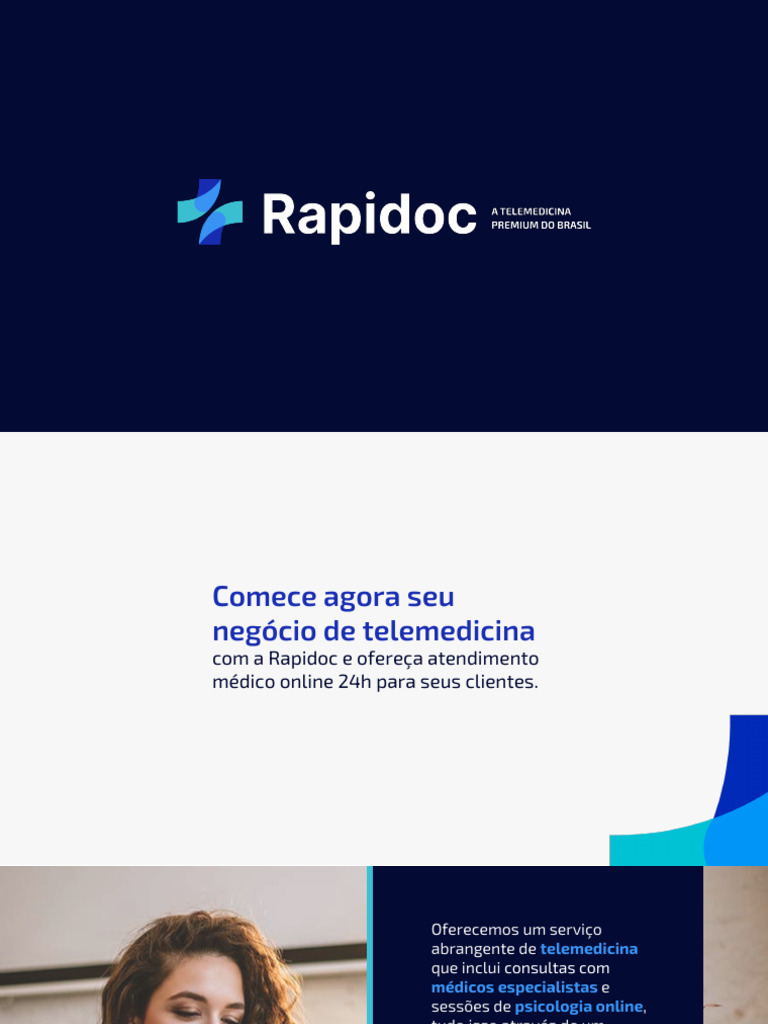 Apresentação Rapidoc - Plano Básico Clínico Geral 24h | PDF ...