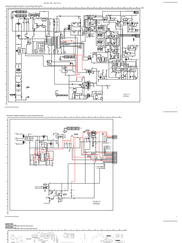 Aps-263 262 (1-881-773-12) Fonte TV - KDL-46 - 52ex705 | PDF ...