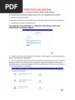 1.1 Carta Instructivo Prueba Psigma | PDF | Tarjeta de crédito | Tarjeta de débito