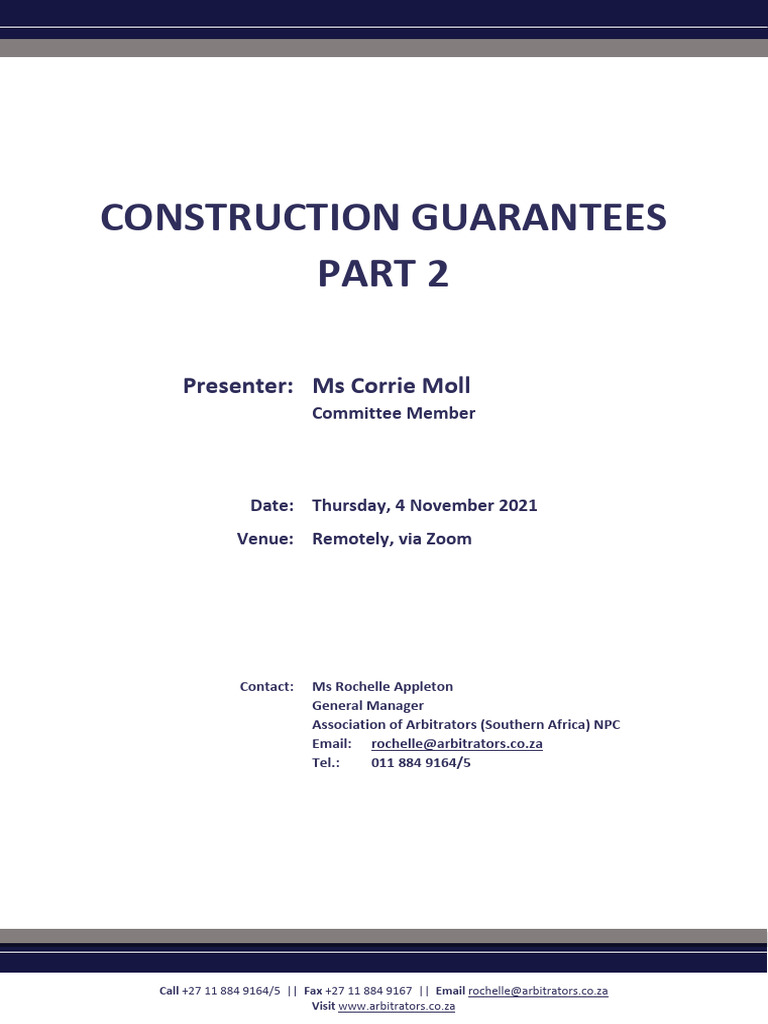 2021.11.03 Const Guarantees P2 (4 Nov 2021) Sem Doc (2) - After | PDF ...