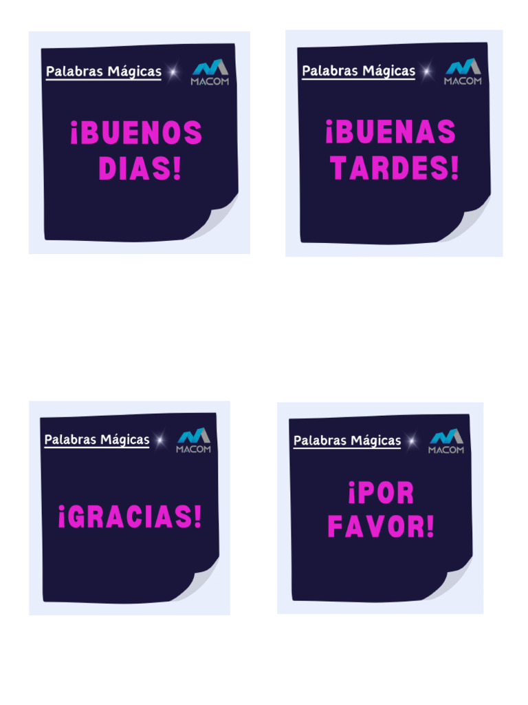 Palabras Magicas | PDF