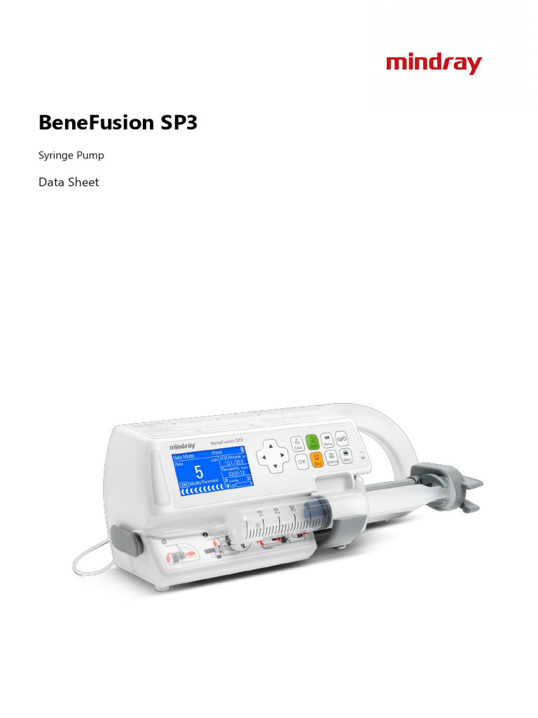 BeneFusion SP3 - Datasheet - ENG - 20210305 | PDF | Engineering ...