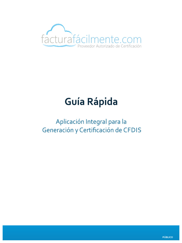 Guia Rapida | PDF | Contraseña | Factura