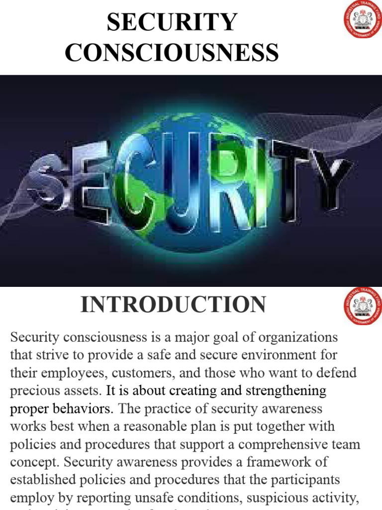 SECURITY CONSCIOUSNESS Ed | PDF | Securities | Economic Inequality