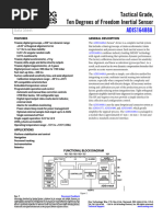 LN 200 FOG Family Datasheet | PDF | Inertial Navigation System | Equipment