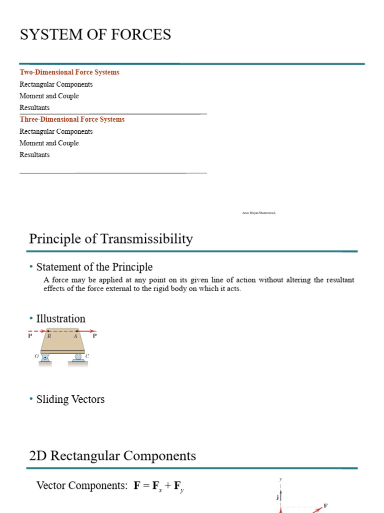 Force Systems and Resultants Guide | PDF | Euclidean Vector | Force